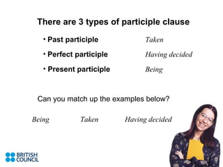Participle clauses | PPT