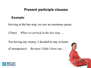 Participle clauses | PPT