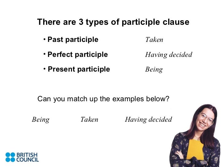 Participle Clauses participle-clauses
