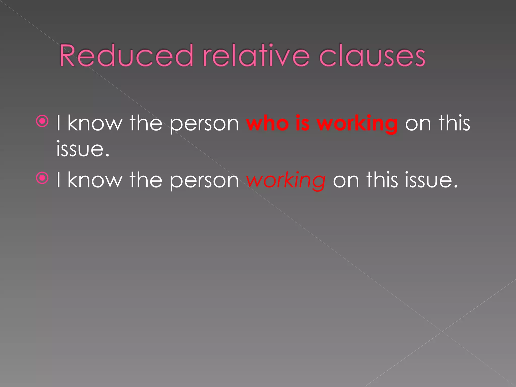 Participle Clauses | PPT