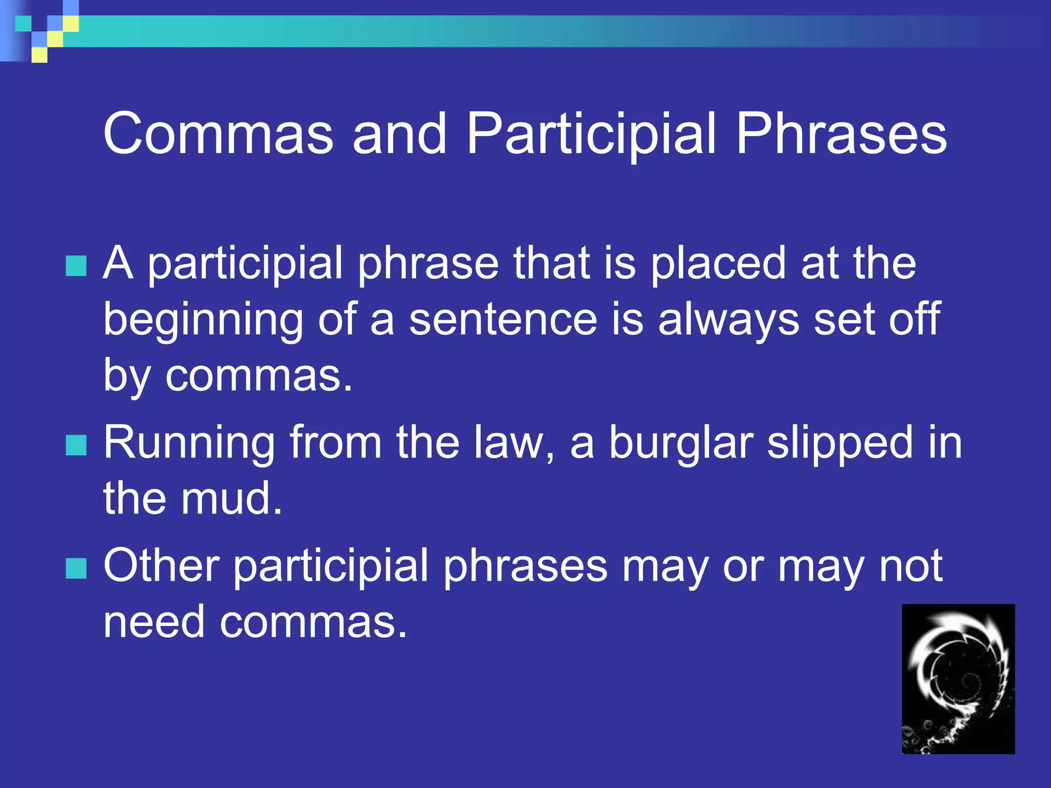 Participles phrases | PPT