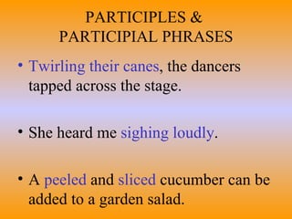 Participles | PPT
