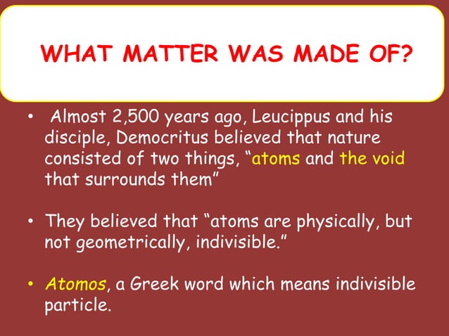 Particle Nature of Matter | PPTX | Chemistry | Science