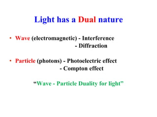 Particle Properties of Waves | PDF