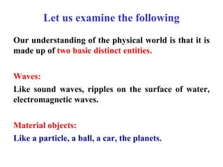 Particle Properties of Waves | PDF
