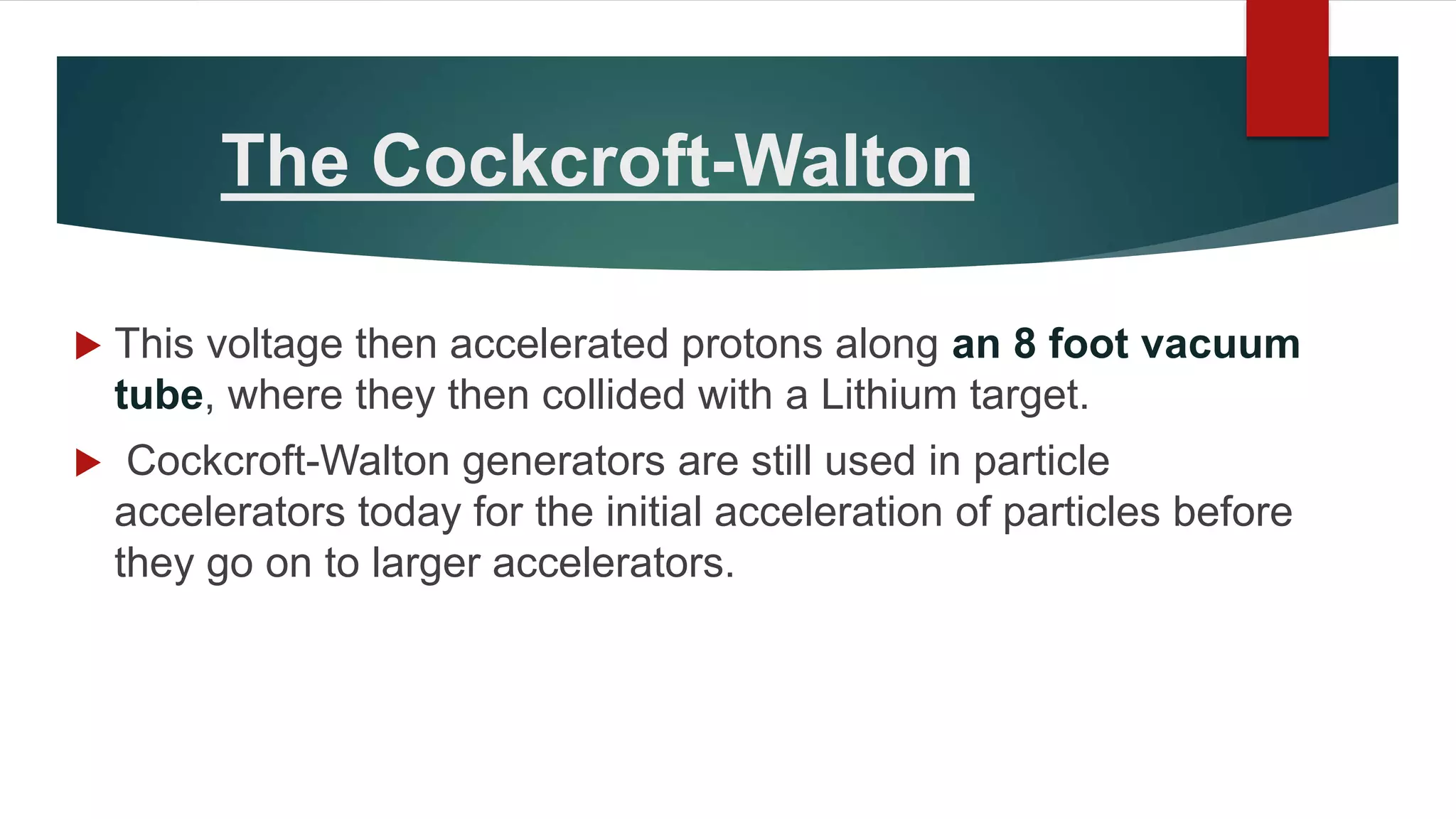 Particle accelerator | PPTX