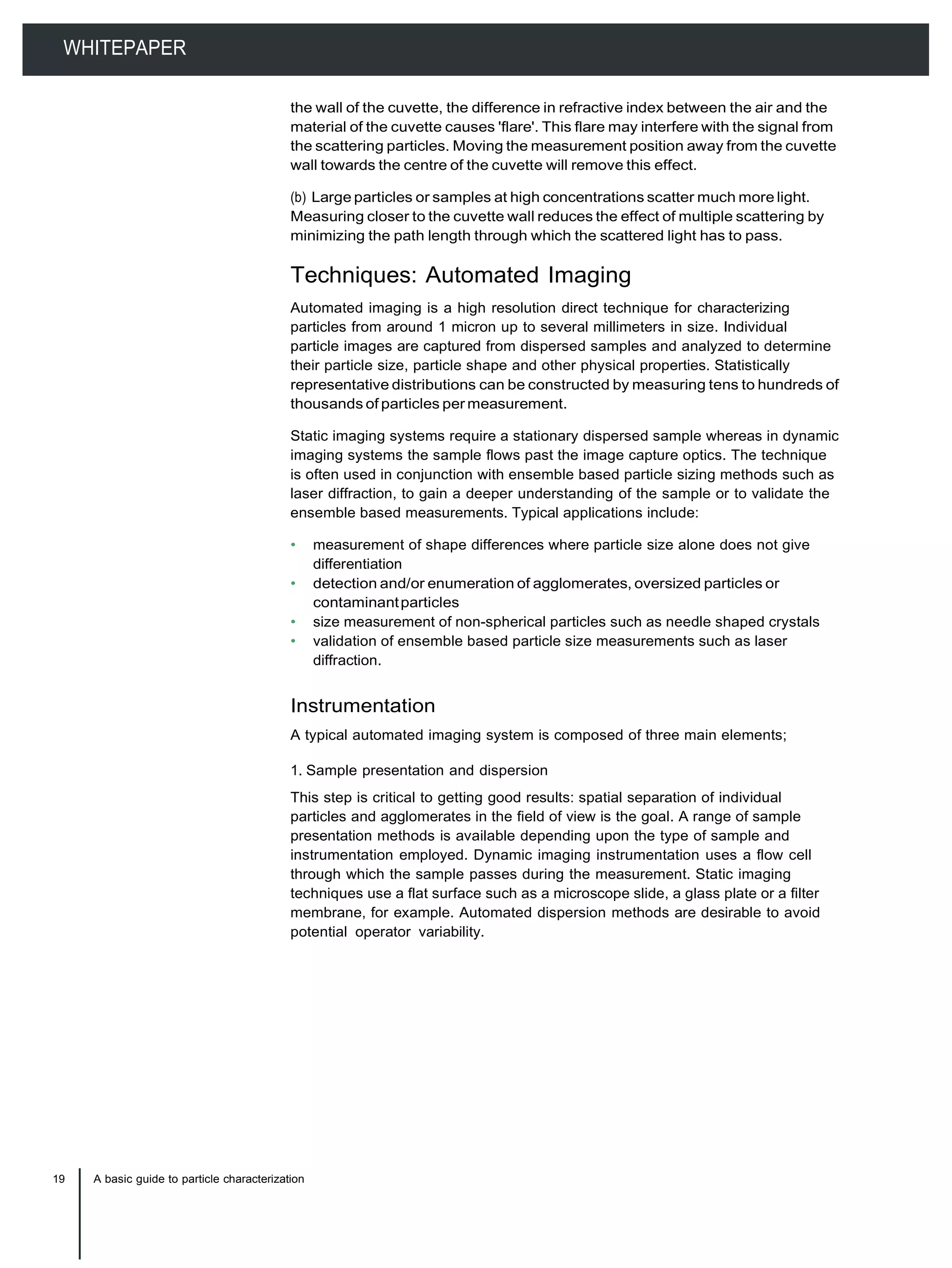 Particle Characterization Guide.docx | Physics | Science