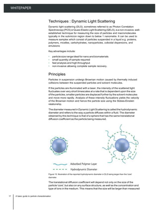 Particle Characterization Guide.docx | Physics | Science