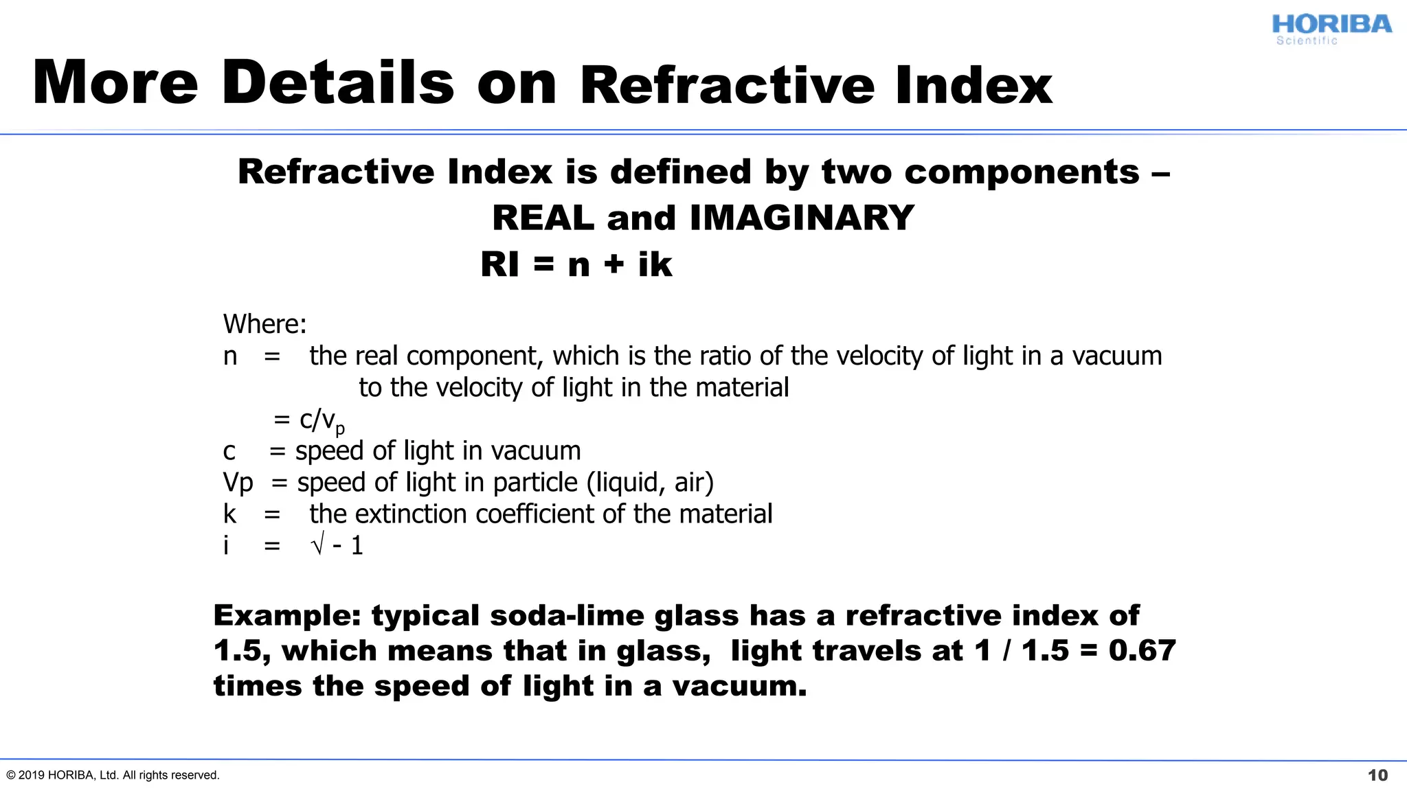Particle Classroom Series III: Refractive Index and Laser Diffraction | PPT