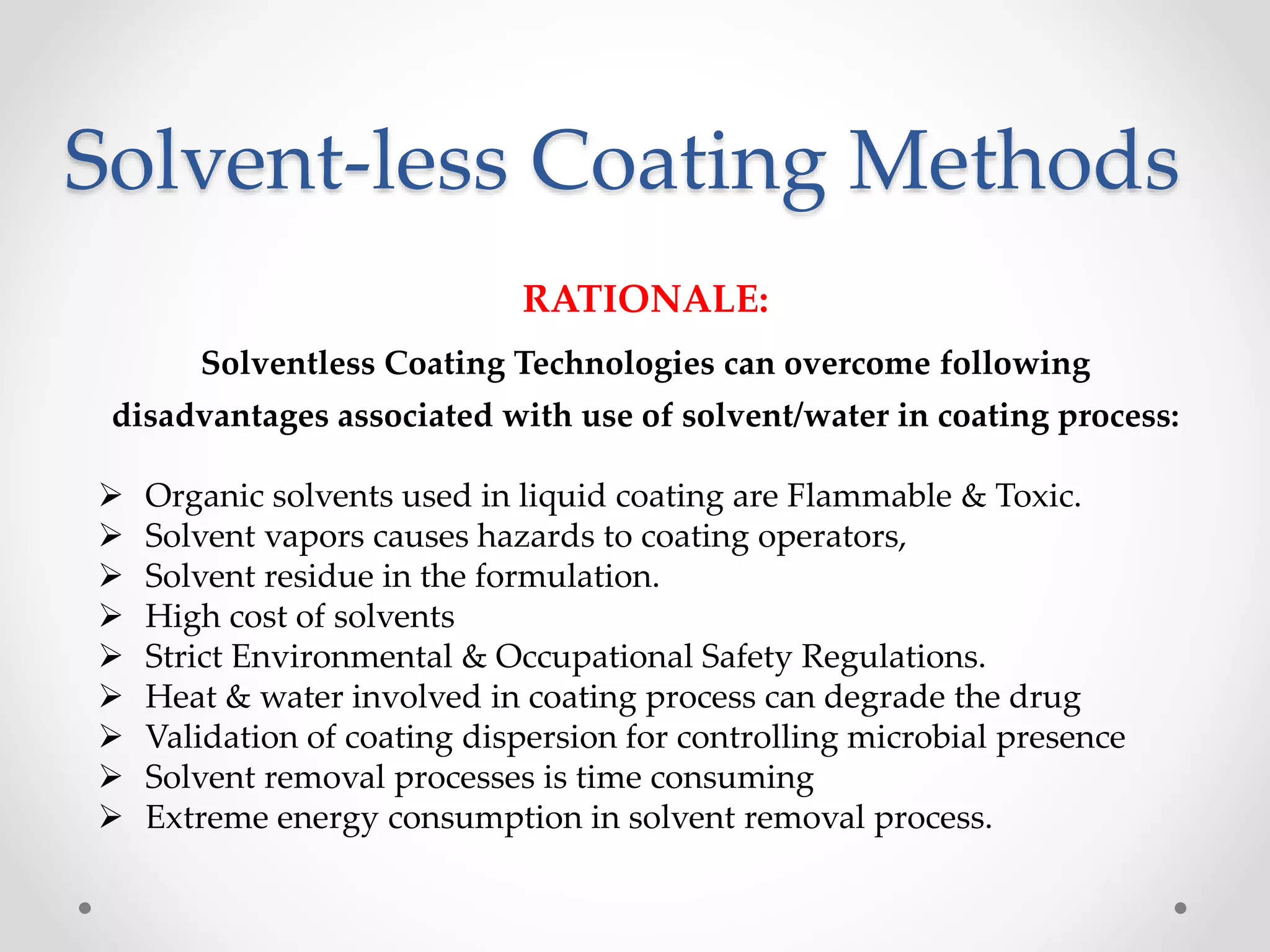 Particle Coating (Pharmaceutics) | PPTX