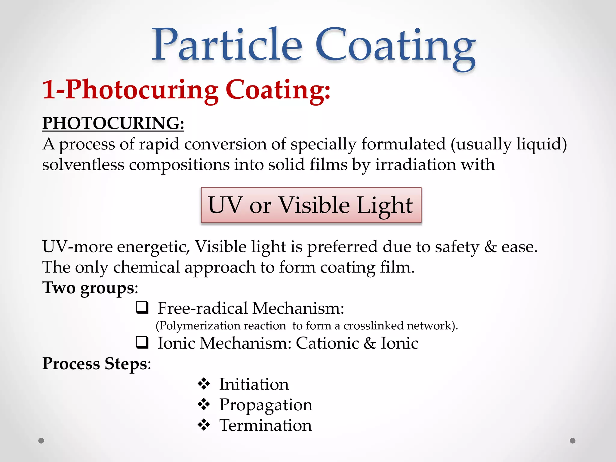 Particle Coating (Pharmaceutics) | PPTX