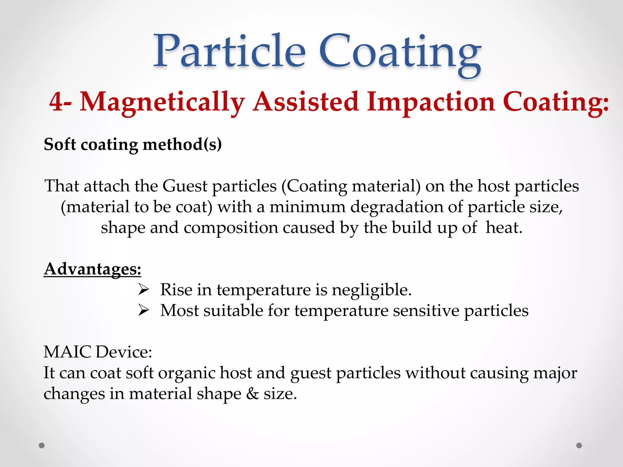 Particle Coating (Pharmaceutics) | PPTX