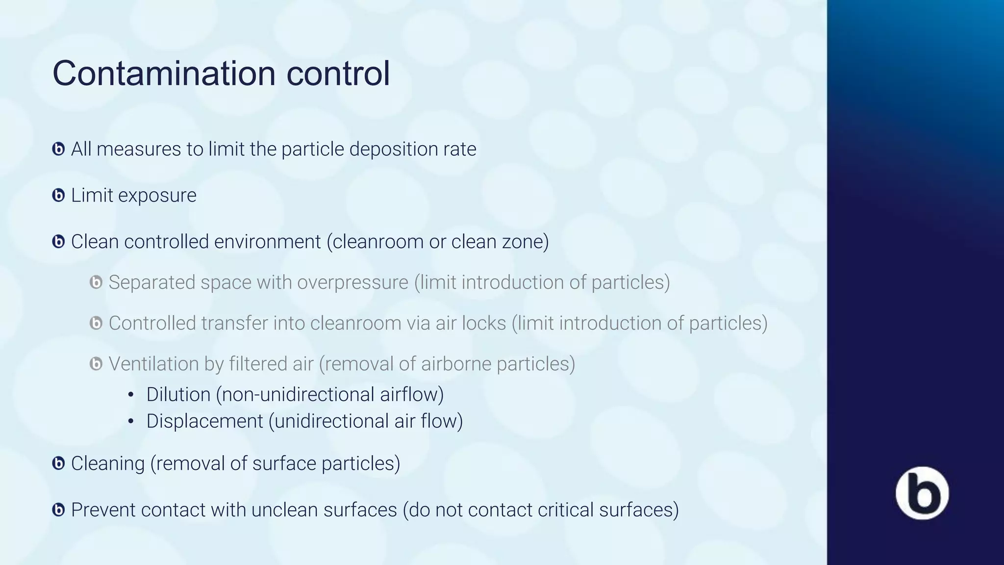 Particle deposition control | PPT