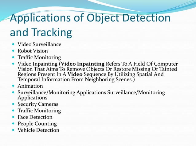 Particle Filter And Cam Shift Approach For Motion Detection Ppt