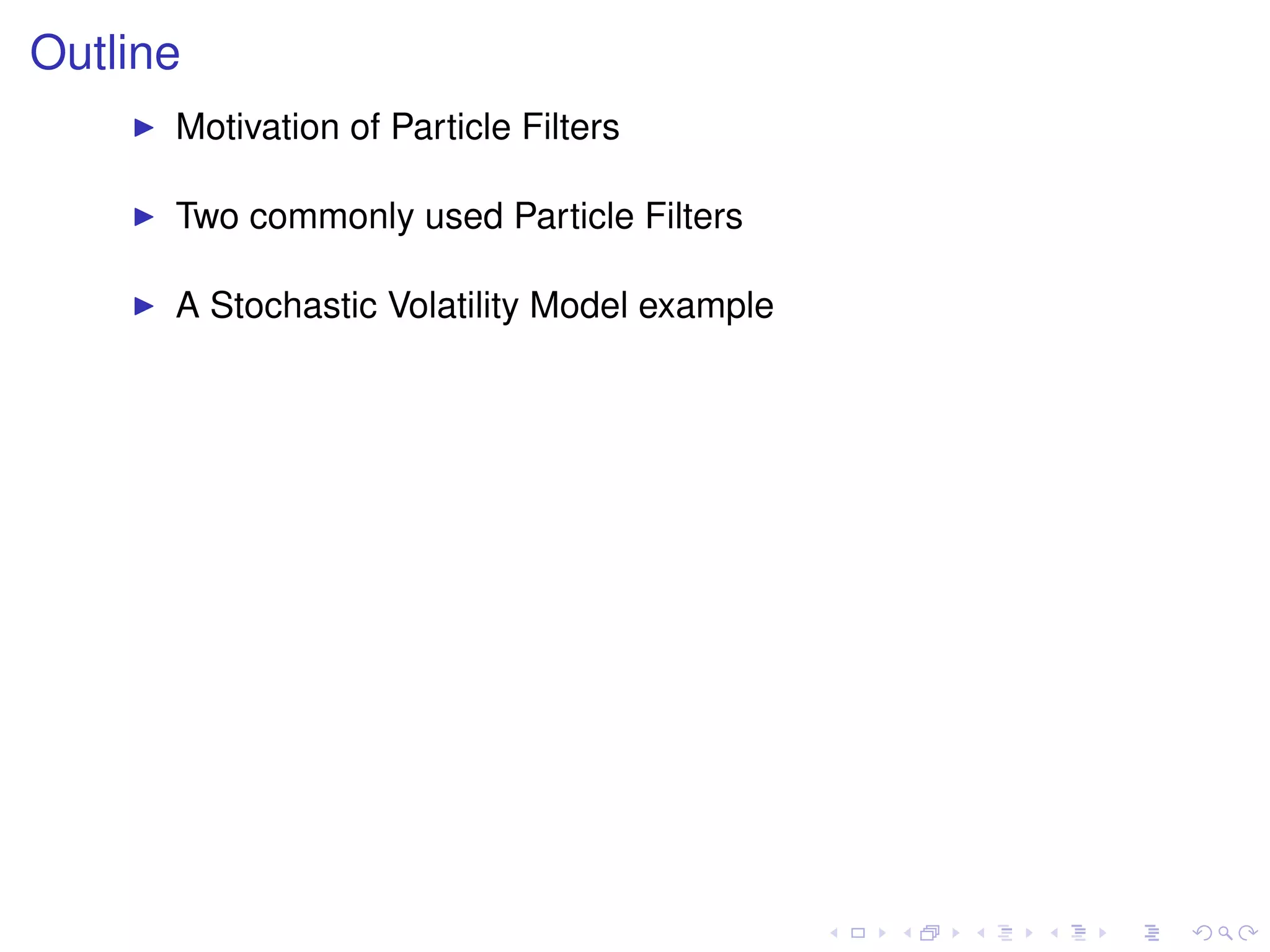 Particle filtering | PDF