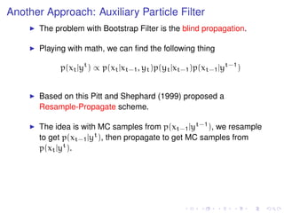 Particle filtering | PDF