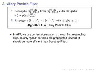Particle filtering | PDF