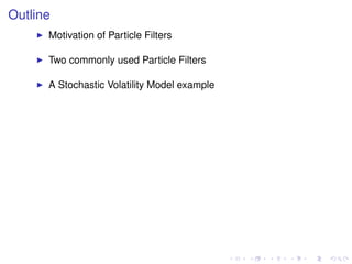 Particle filtering | PDF