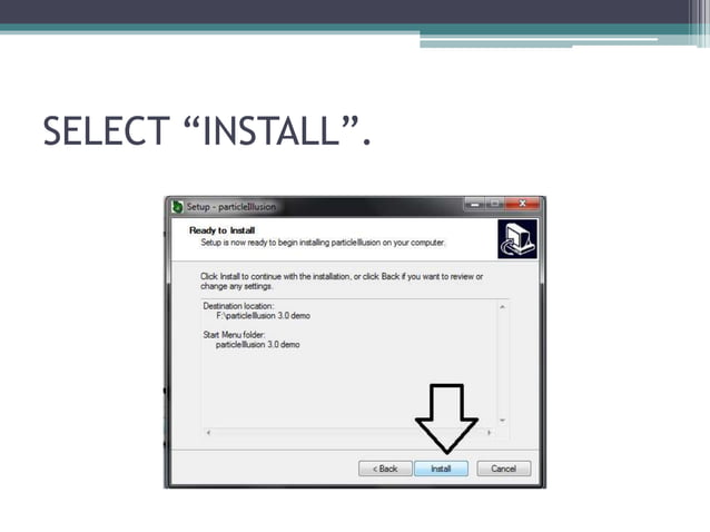 Particle illusions Installation Tutorial | PPTX | Computing | Technology & Computing