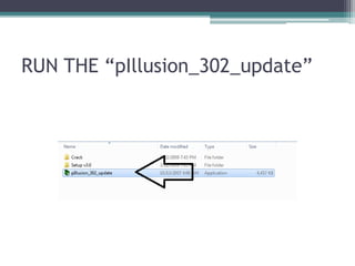 Particle illusions Installation Tutorial | PPTX | Computing | Technology & Computing