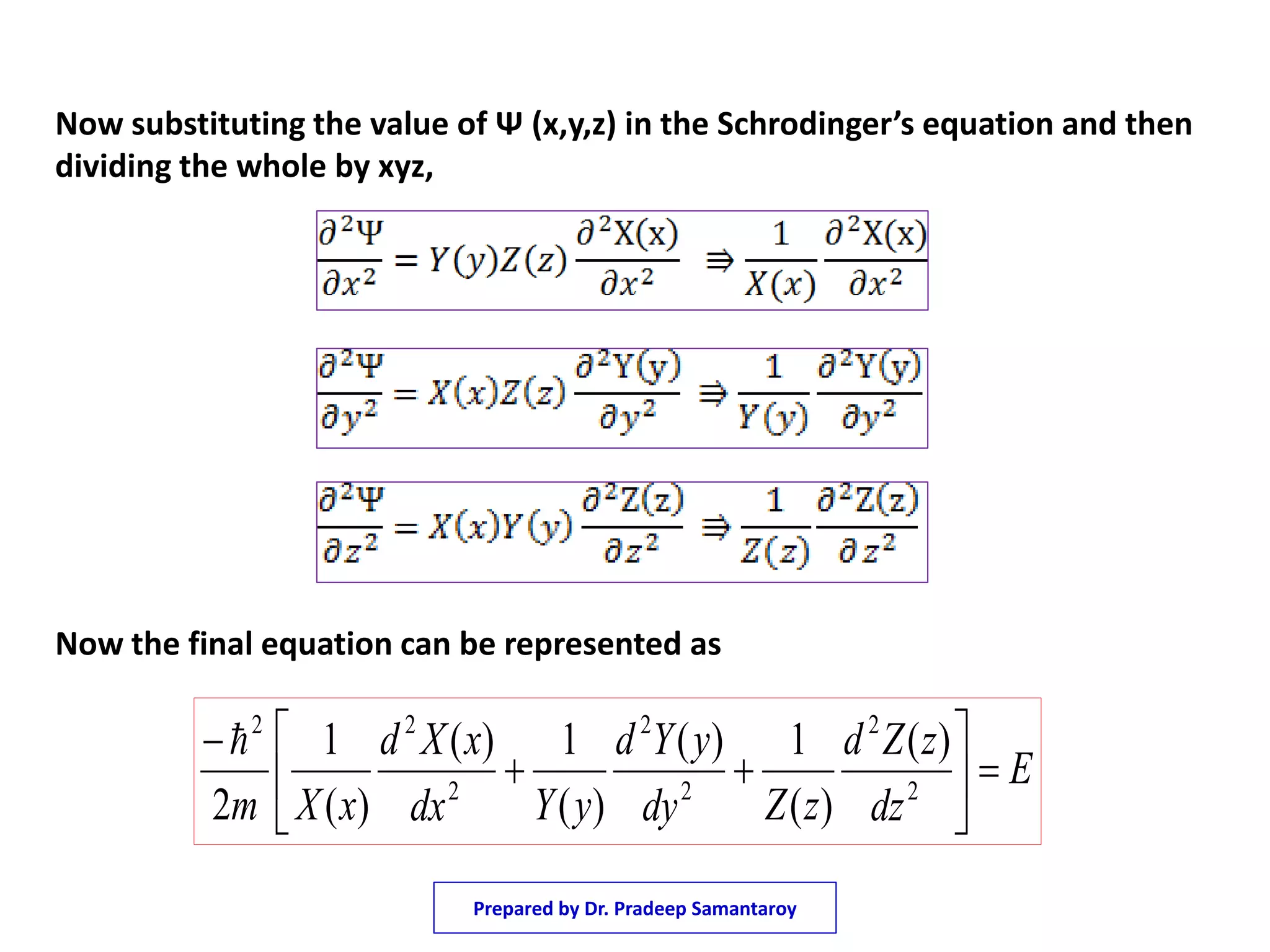 Particle in 3D box | PDF