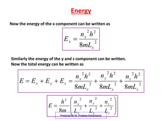 Particle in 3D box | PDF