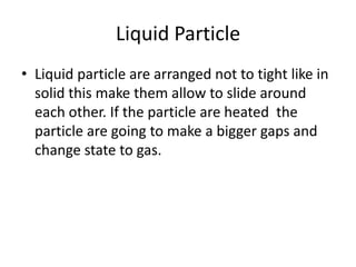 Particle model | PPTX