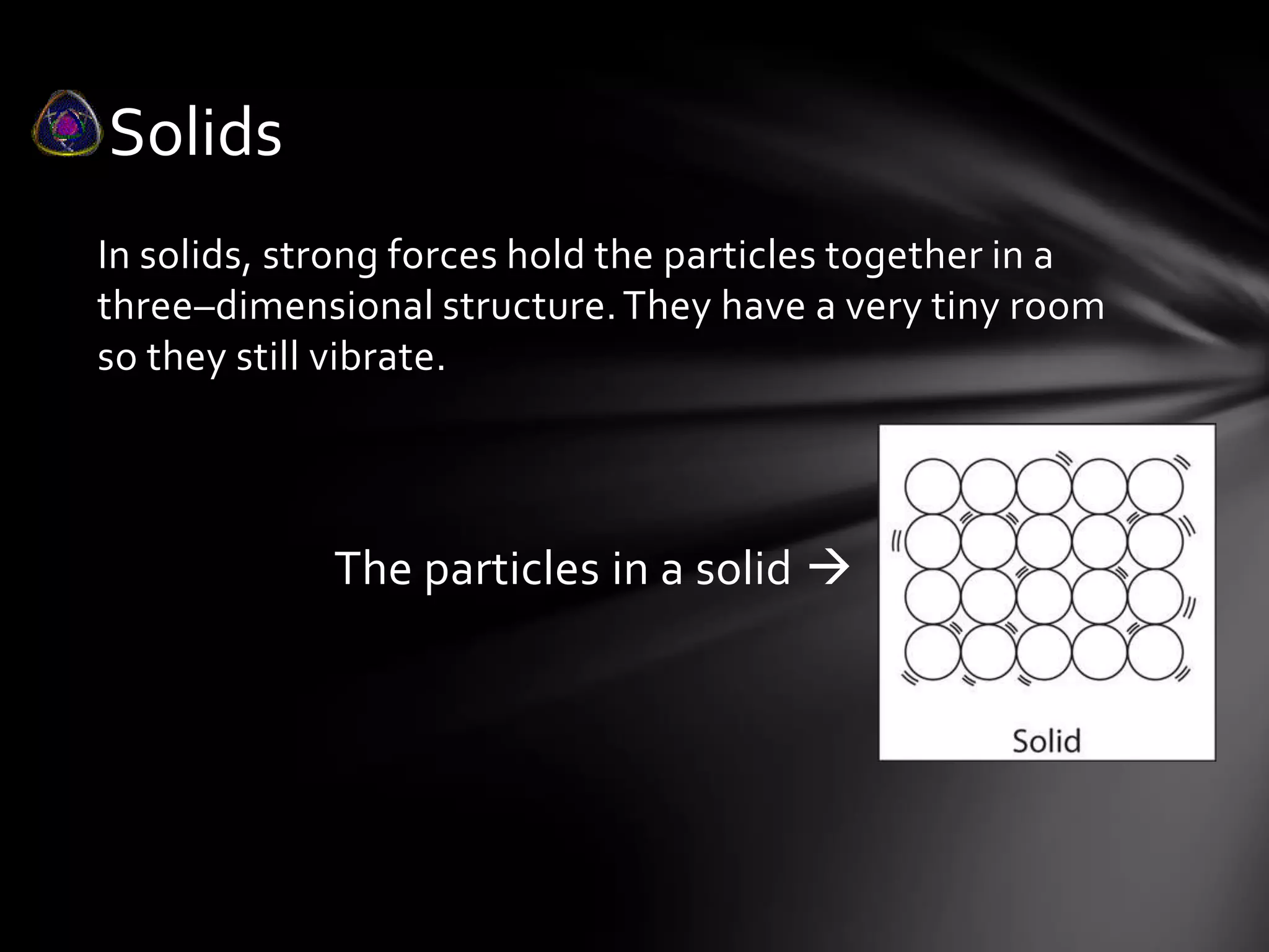 Particle model physics | PPTX | Chemistry | Science