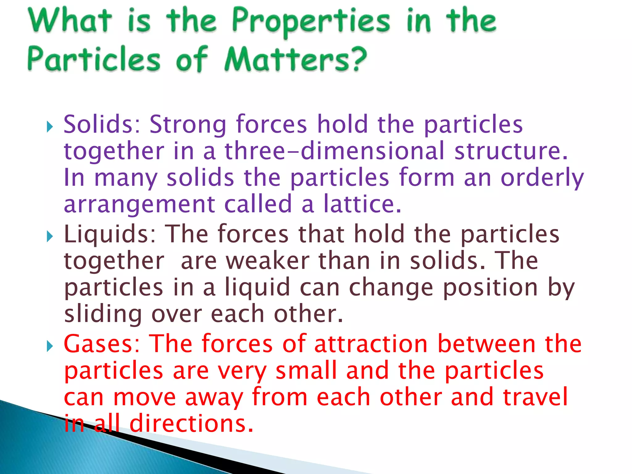 Particle model newest | PPTX