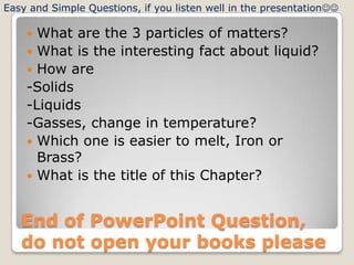 Particle model newest | PPTX