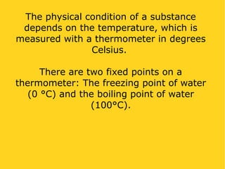 Particle model of matter a quick summary | ODP