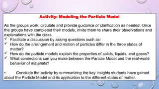 Understanding States of Matter Through the Particle Model: Solids ...