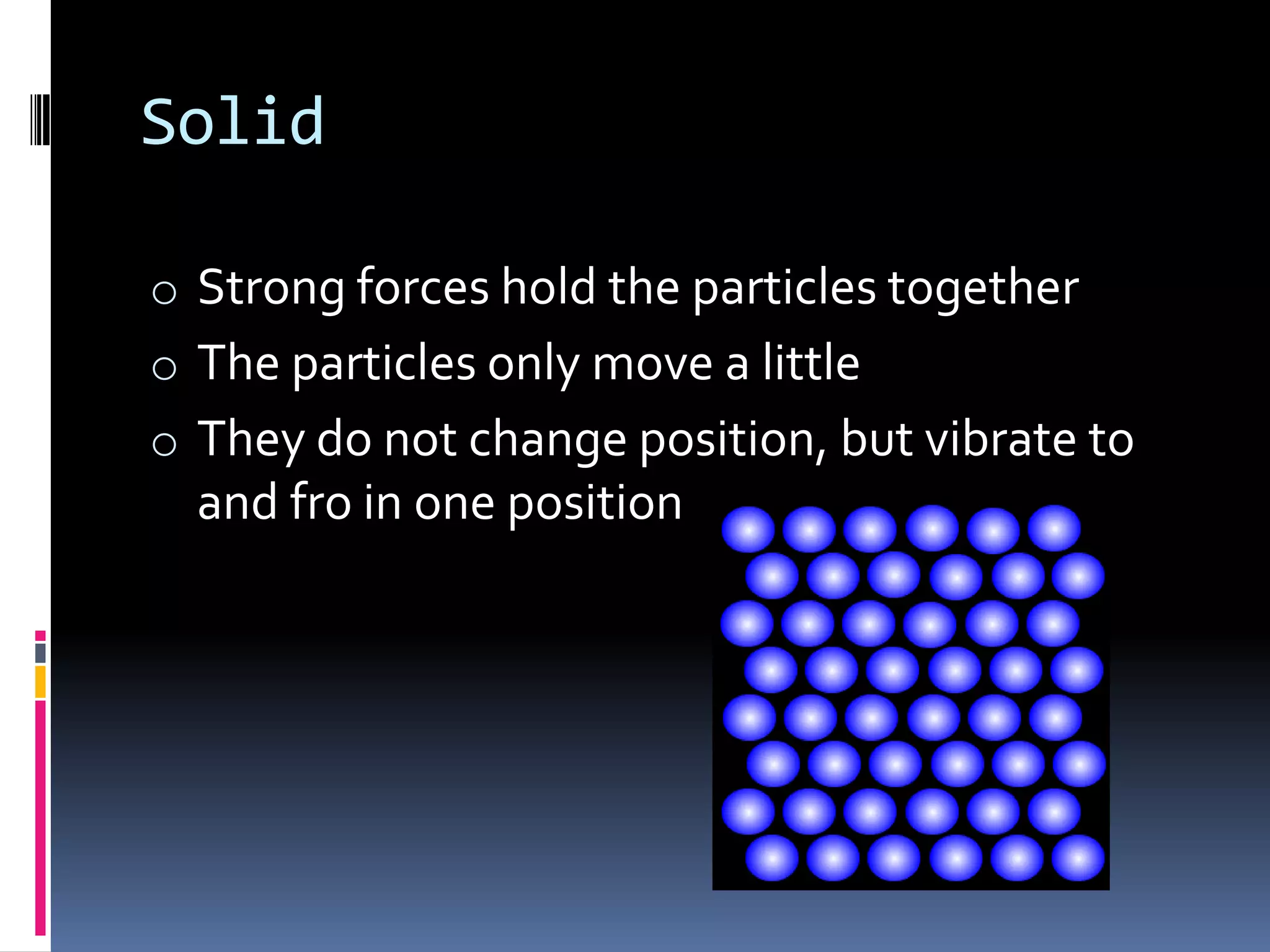 Particle model presentation | PPTX