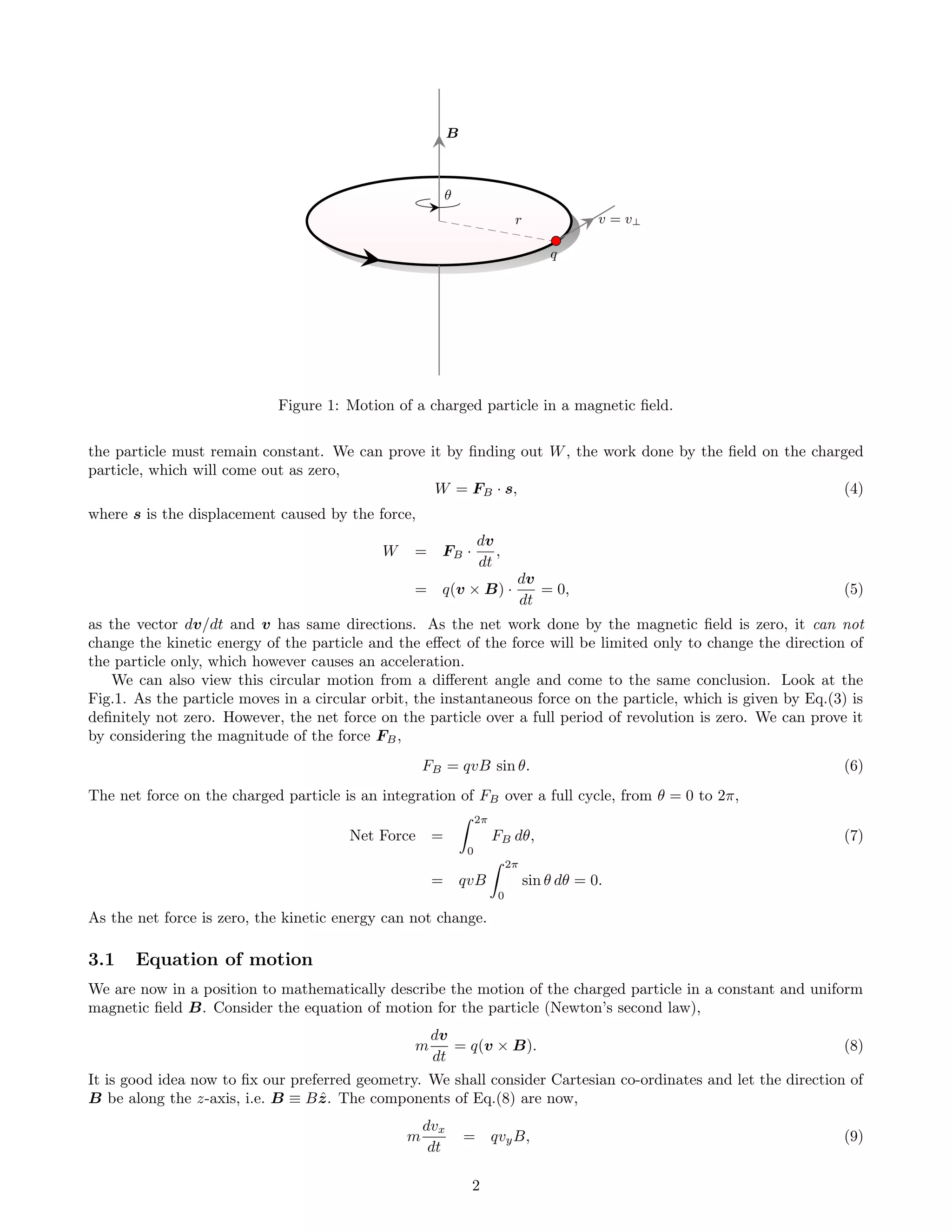 Particle motion | PDF