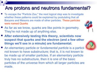 Particle Physics lecture FOR_TEACHERS.ppt