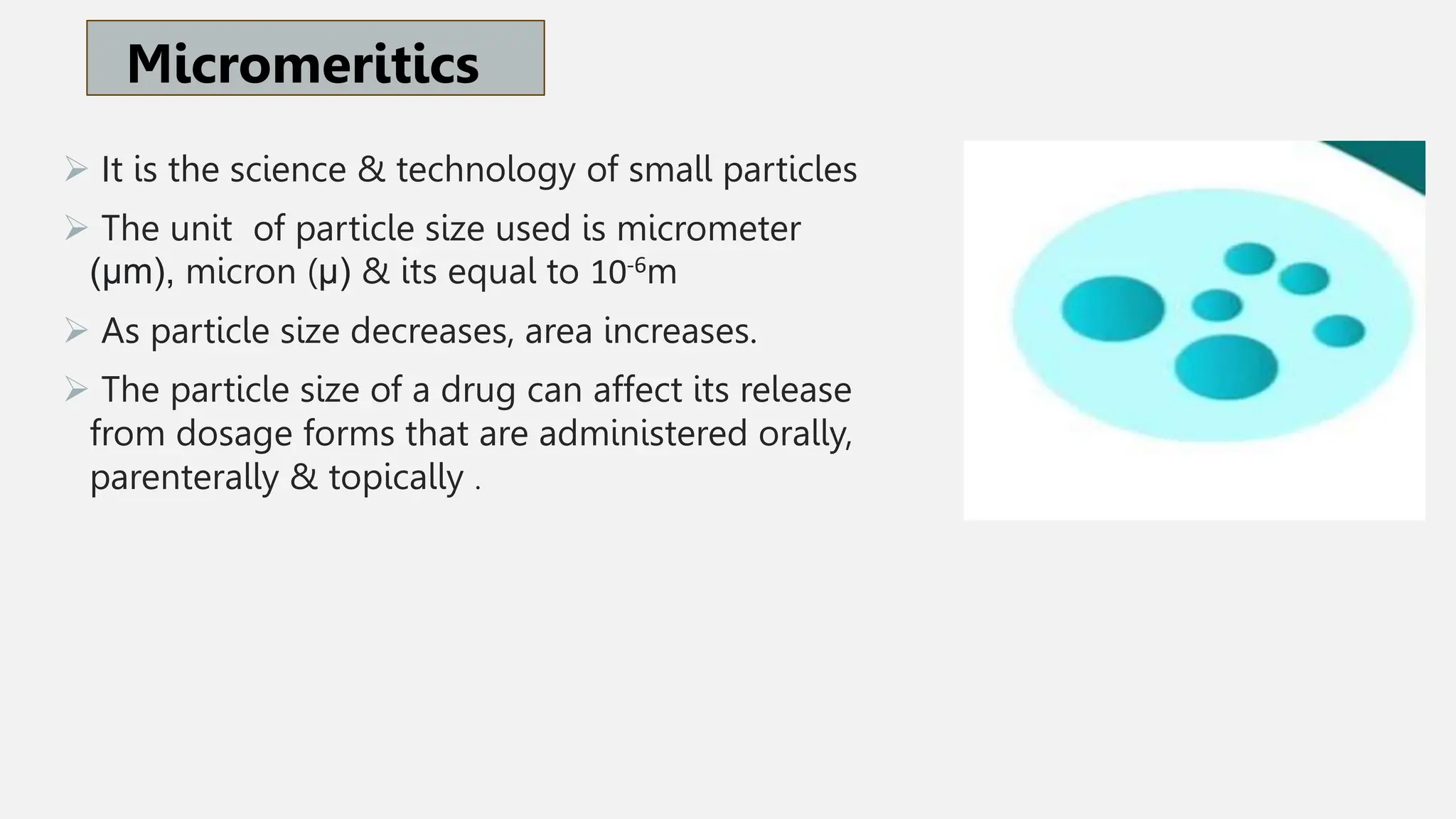 particle size analysis with various methods | PPTX