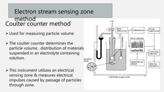 particle size analysis with various methods | PPTX