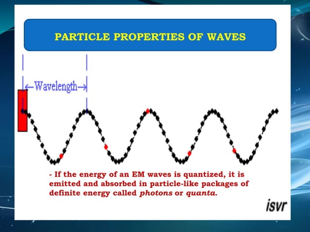 Particle Properties of Wave | PPTX | Chemistry | Science