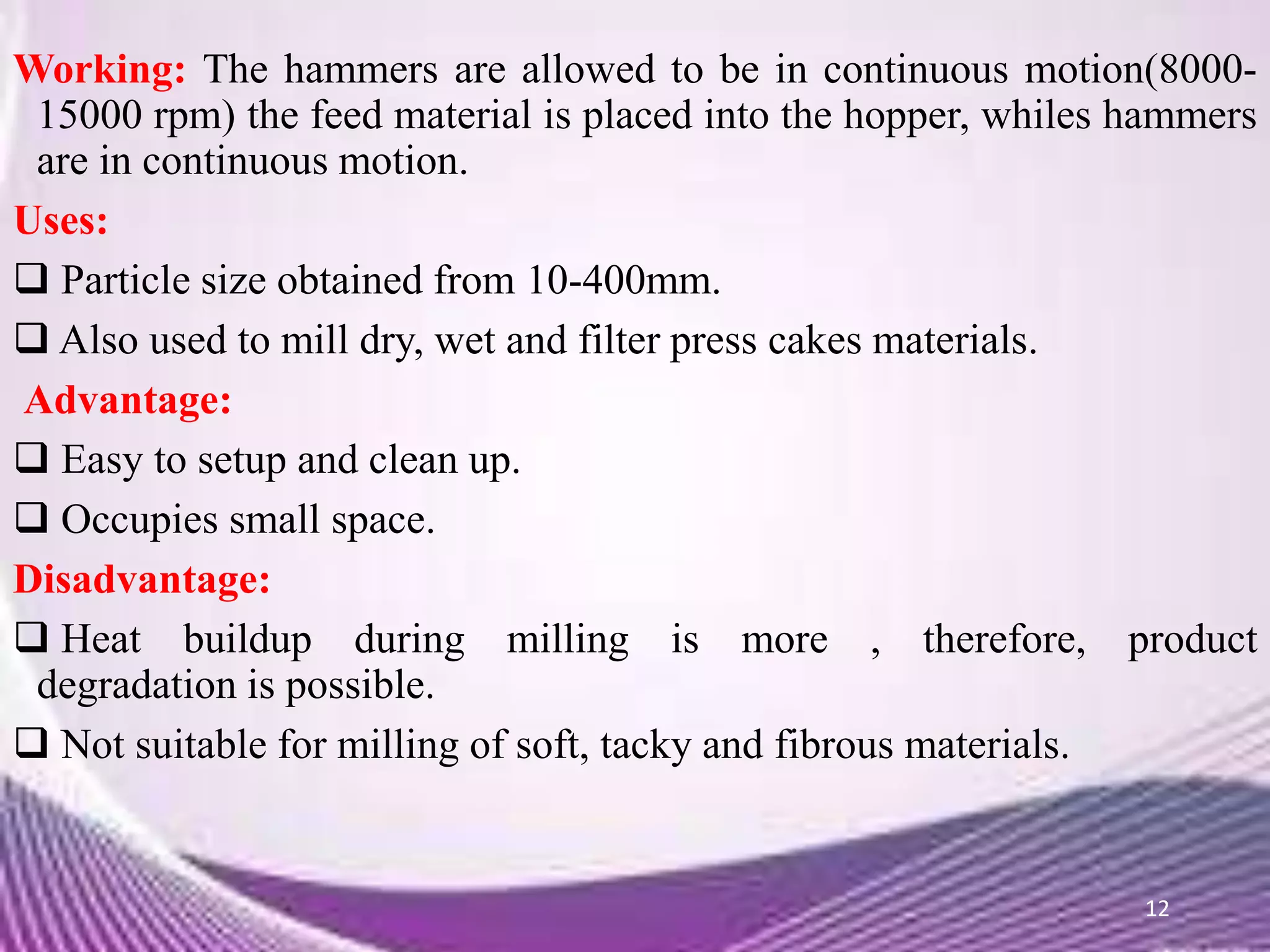 PARTICLE SIZE REDUCTION TECHNIQUES | PPTX