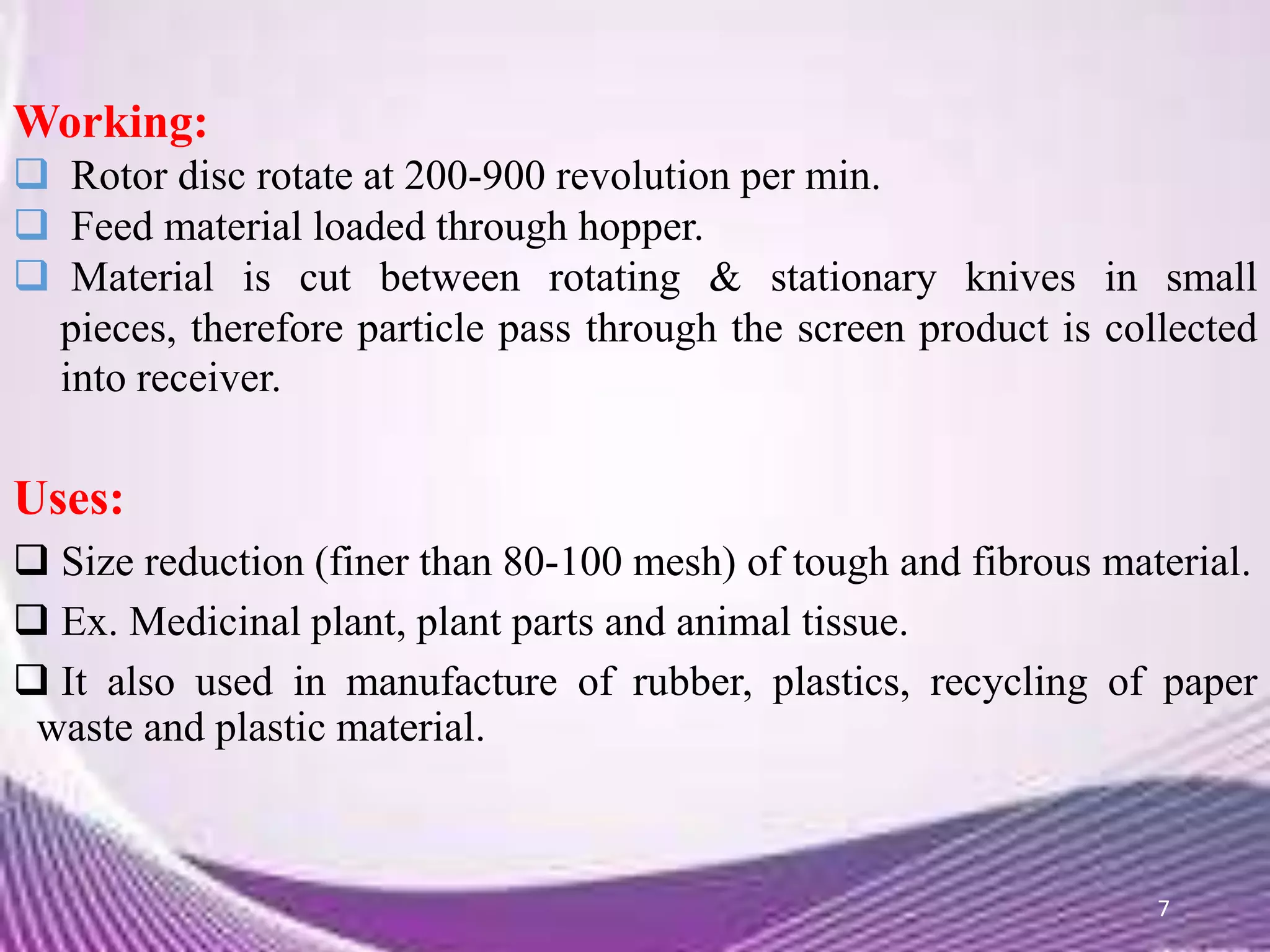 PARTICLE SIZE REDUCTION TECHNIQUES | PPTX