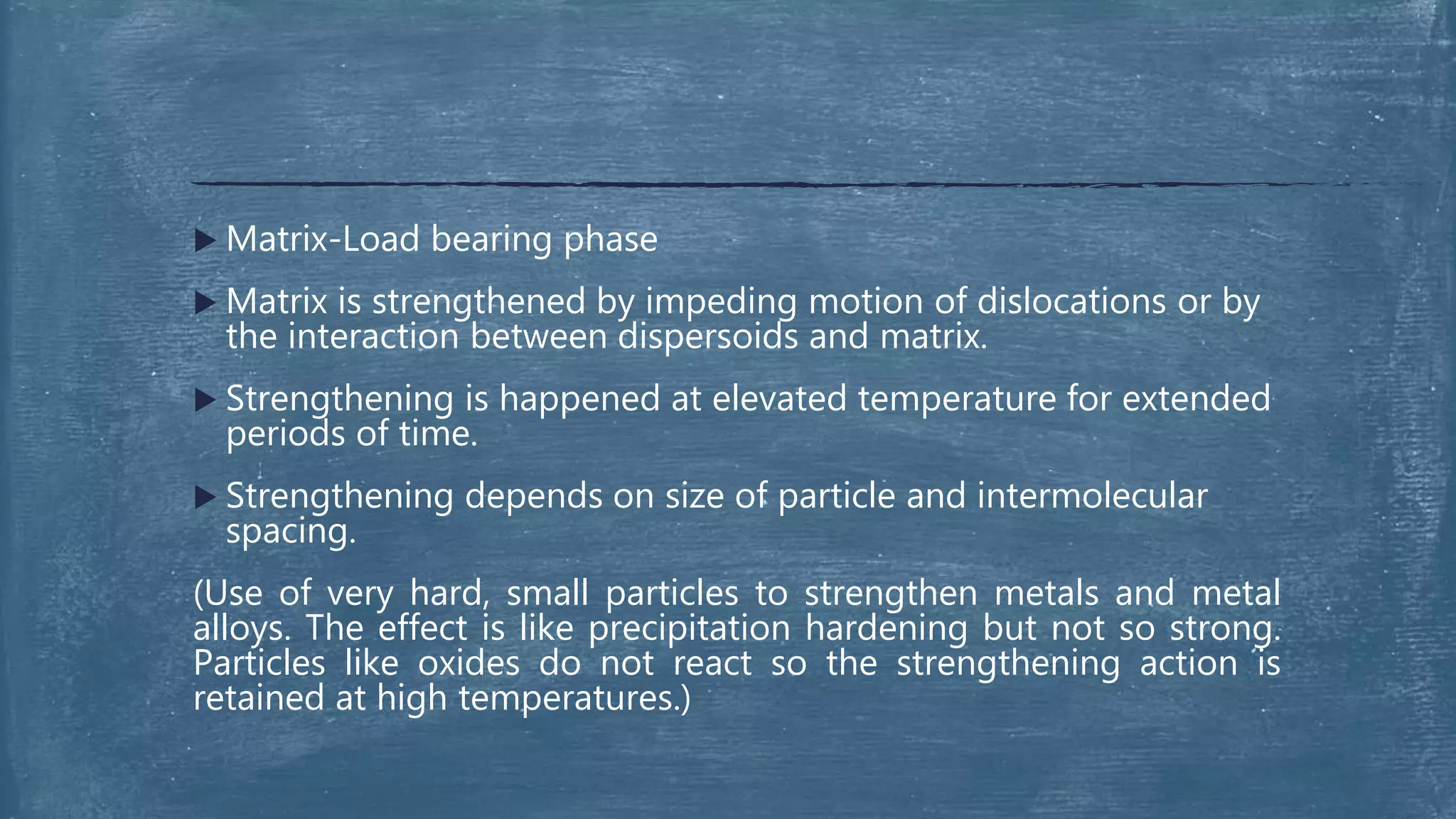 Particle reinforced composites | PPTX