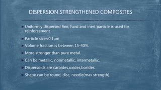 Particle reinforced composites | PPTX