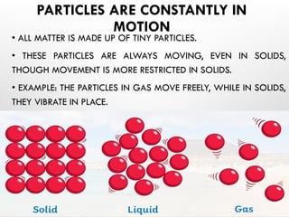 Lesson about particles_in_motion grade 7.pptx | Physics | Science