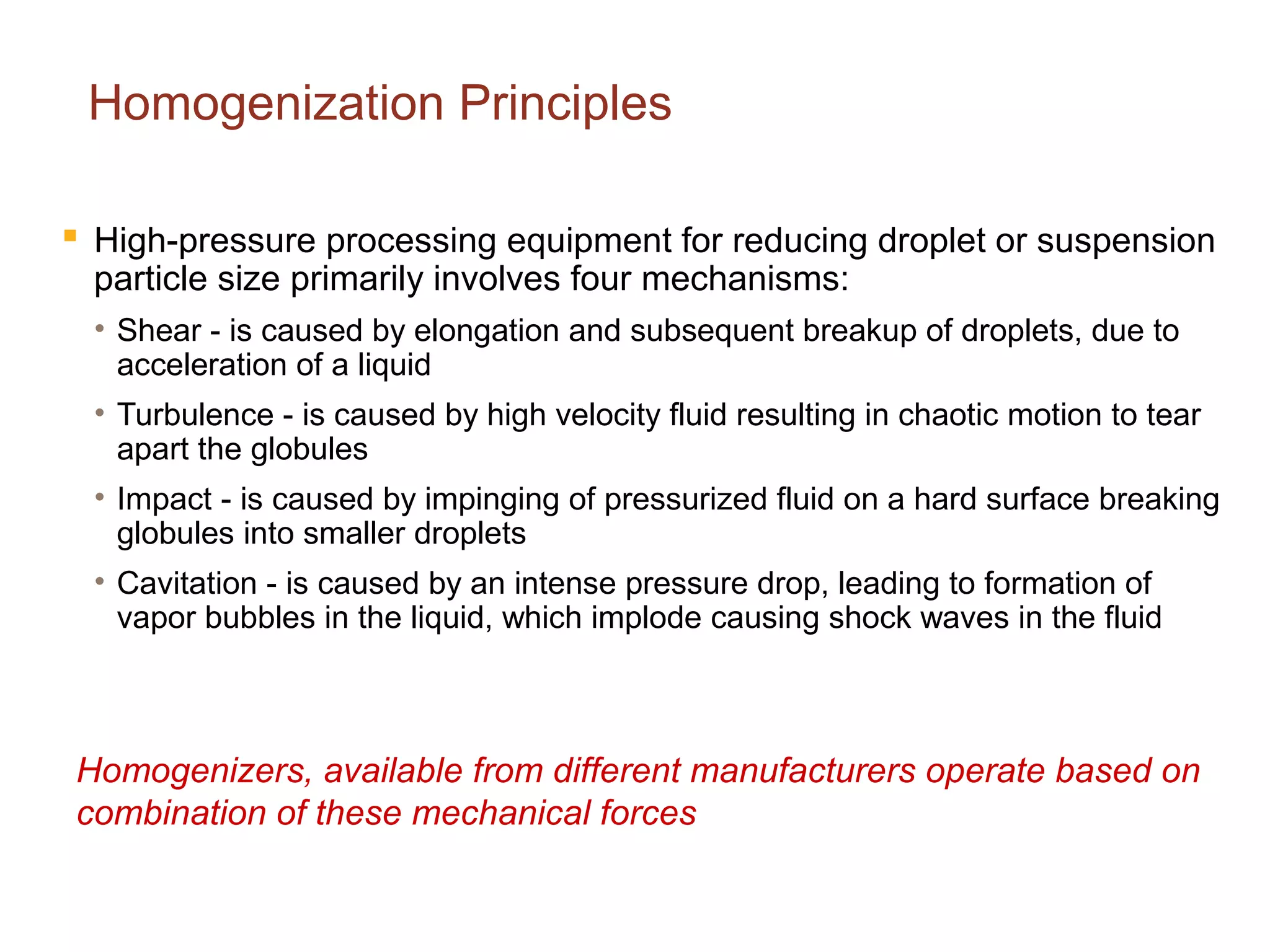 Particle Size Analysis for Homogenization Process Development | PPT