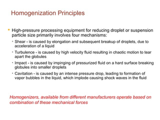 Particle Size Analysis for Homogenization Process Development | PPT