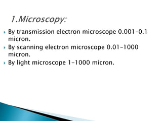 Particle size determination | PPTX