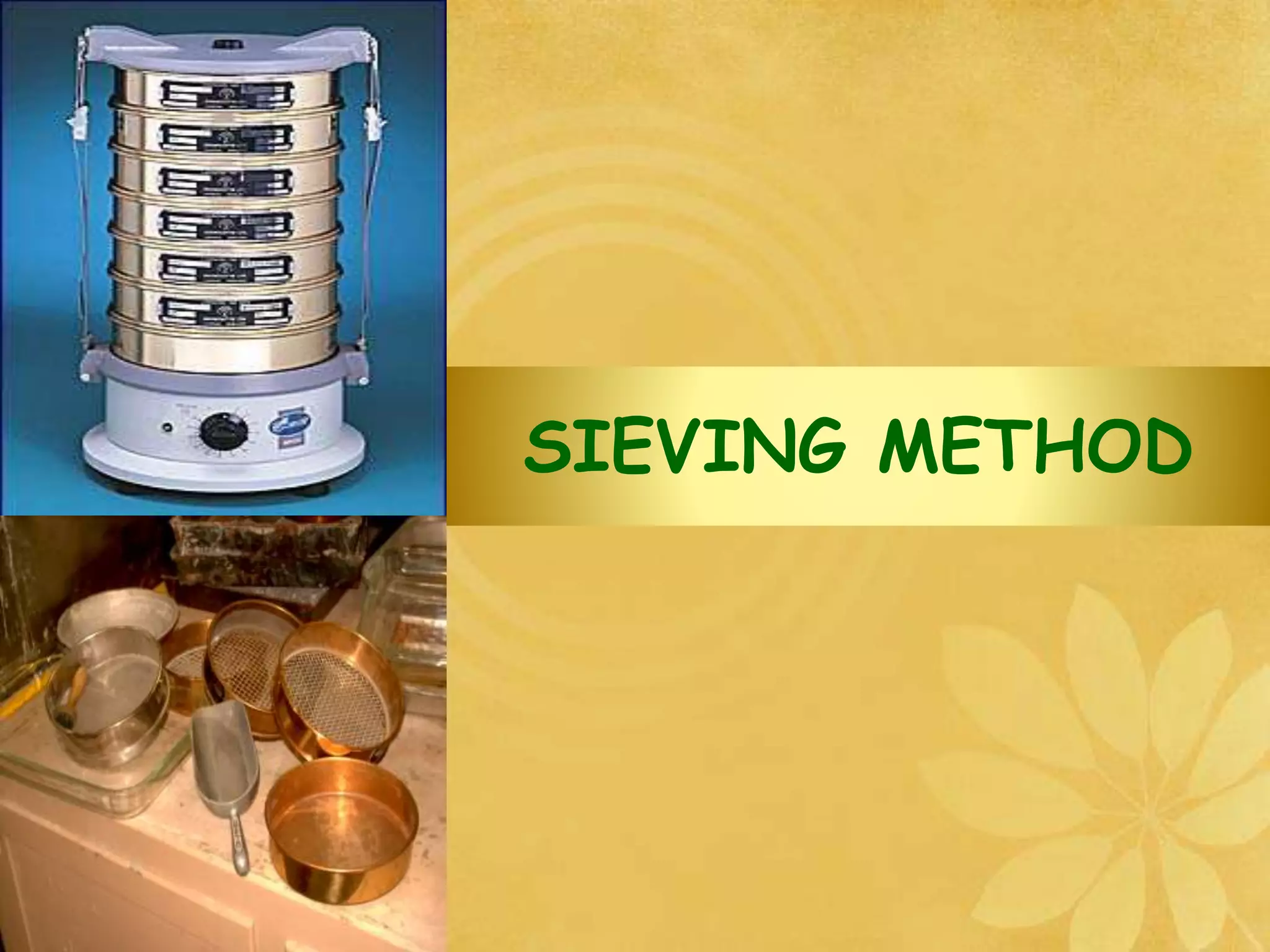 Particle size distribution and its methods | PPTX