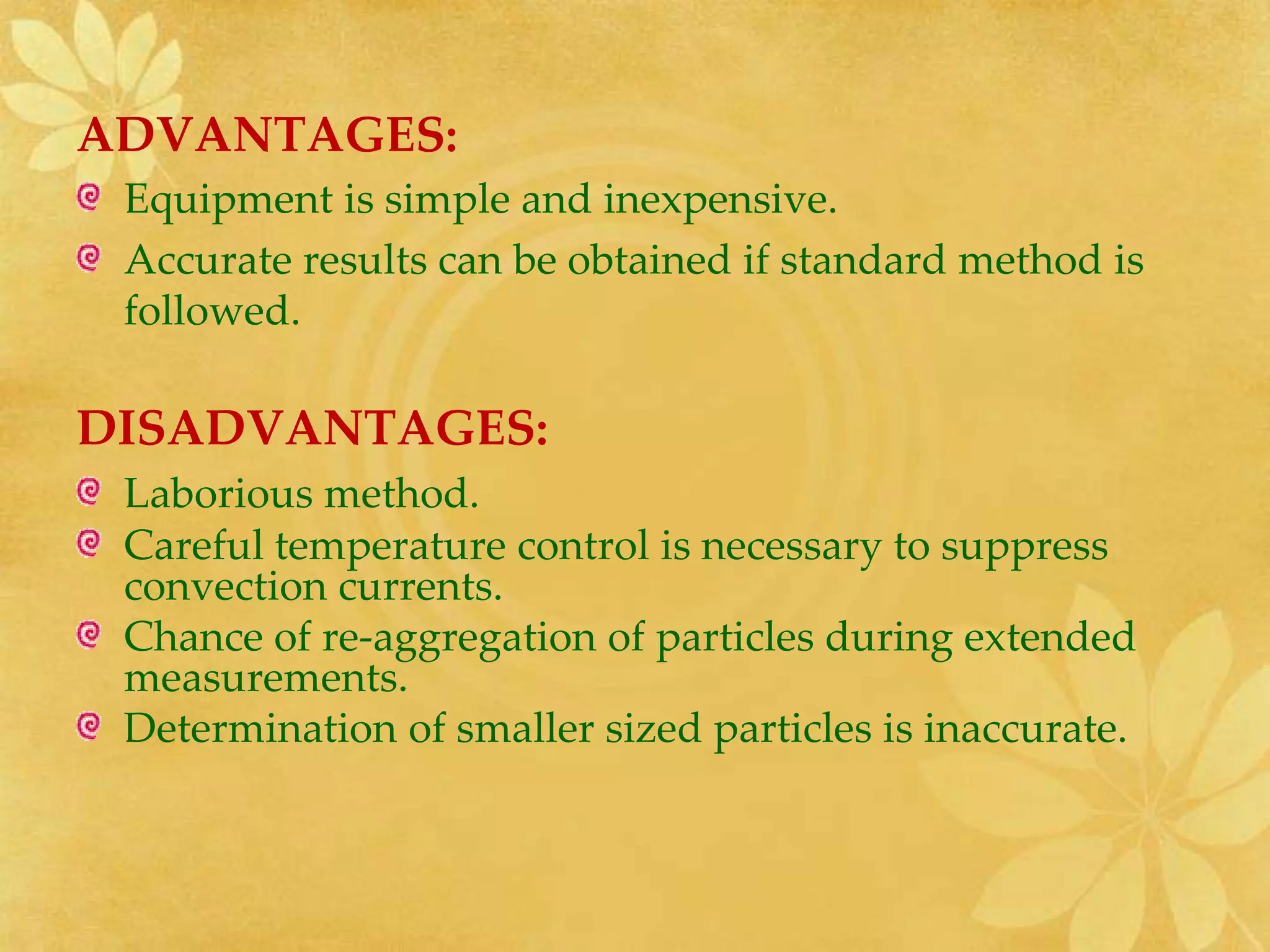 Particle size distribution and its methods | PPTX