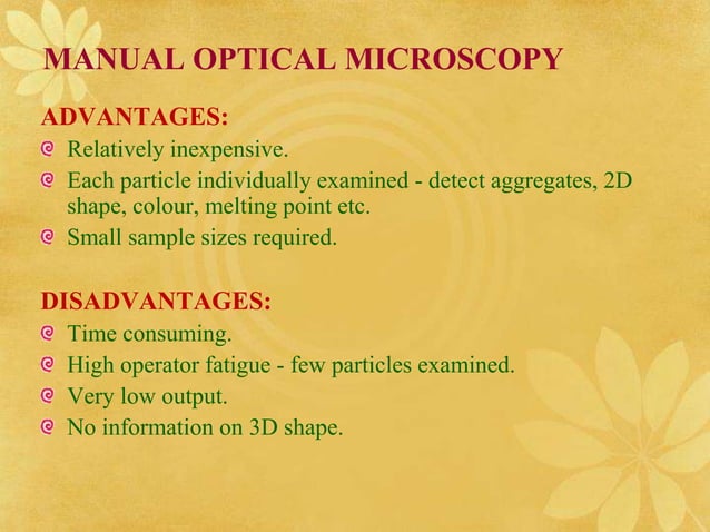 Particle size distribution and its methods | PPTX | Chemistry | Science