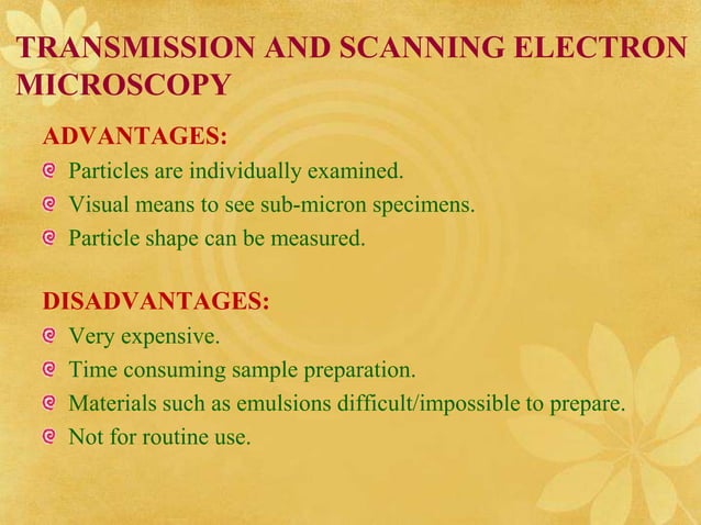 Particle size distribution and its methods | PPTX | Chemistry | Science